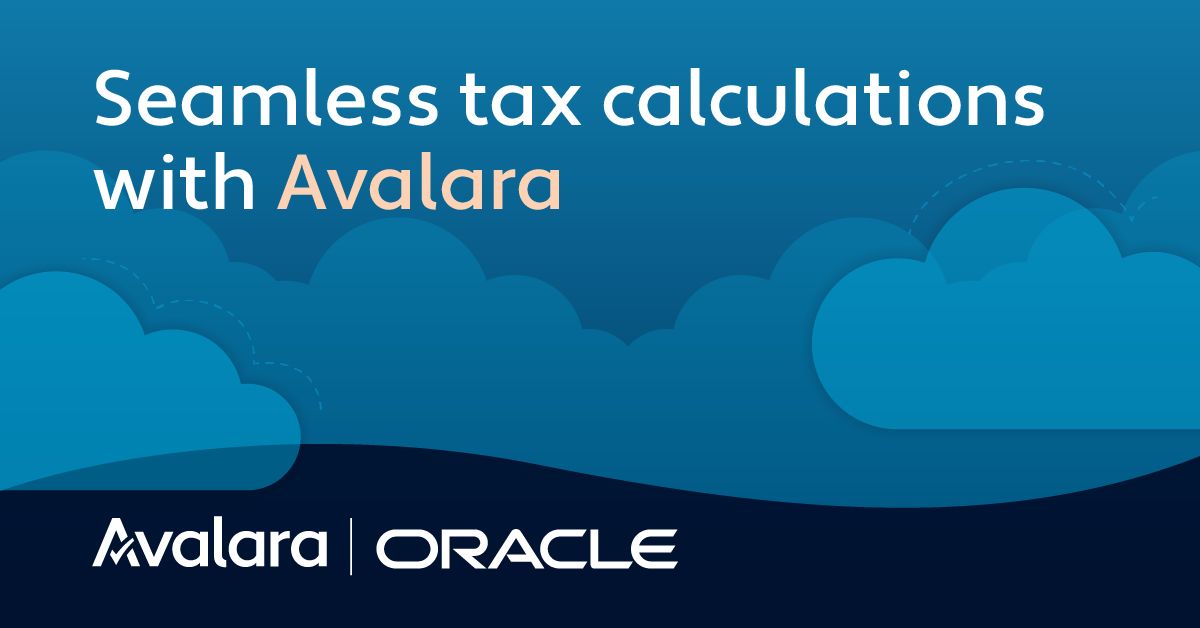 Avalara on LinkedIn: Avalara for Oracle - Avalara Avalara on LinkedIn: Avalara for Oracle - Avalara
