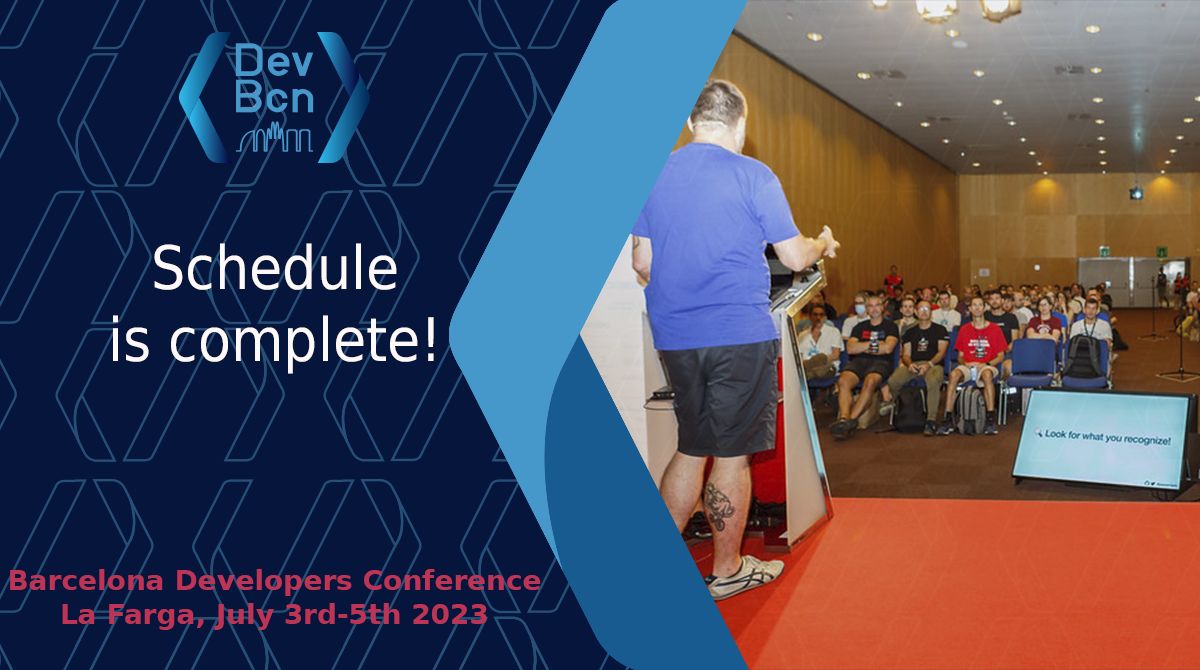 DevBcn on LinkedIn: #devbcn23 #devbcn #savethedate DevBcn on LinkedIn: #devbcn23 #devbcn #savethedate