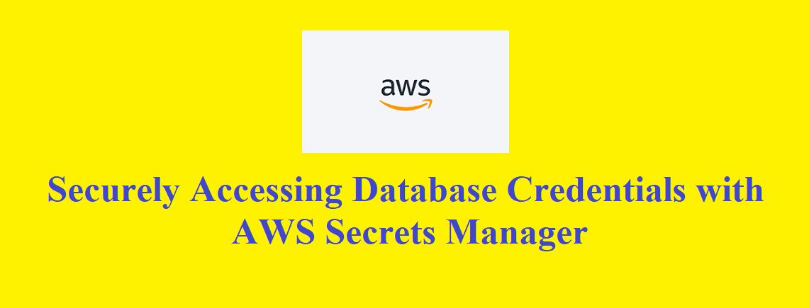 Darryl R. on LinkedIn: Securely Accessing Database Credentials with AWS ... Darryl R. on LinkedIn: Securely Accessing Database Credentials with AWS ...