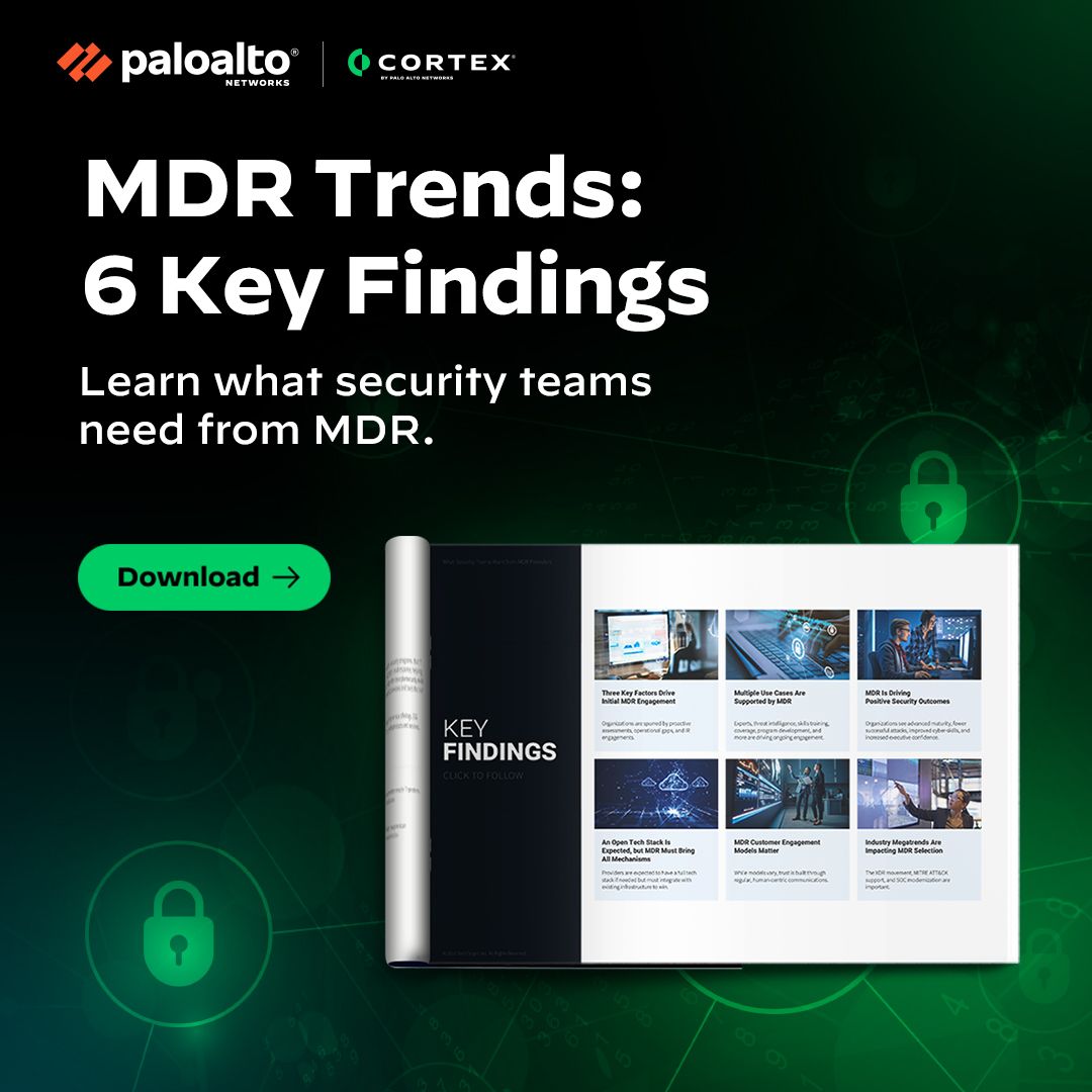 Palo Alto Networks on LinkedIn: MDR Trends: 6 Key Findings Palo Alto Networks on LinkedIn: MDR Trends: 6 Key Findings