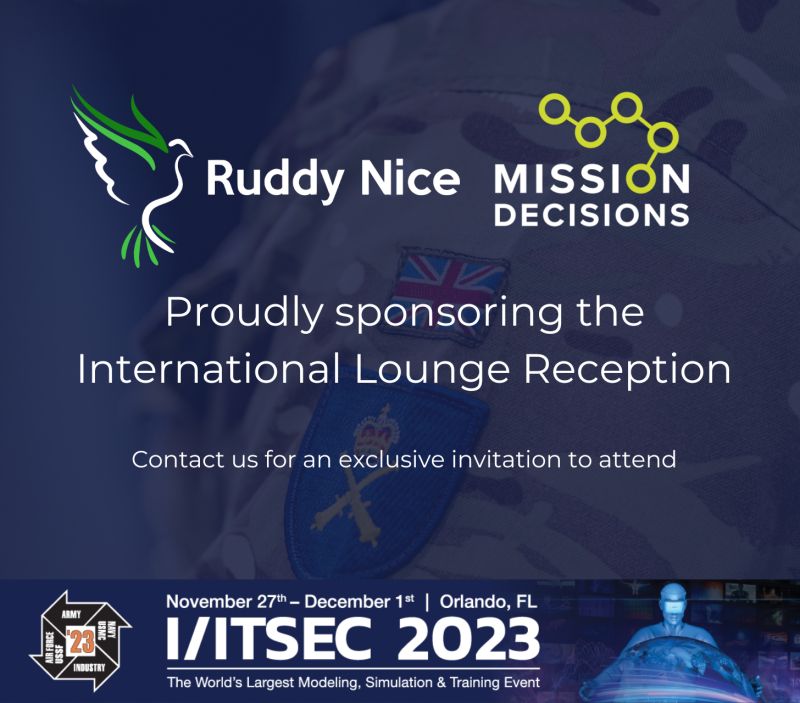 Ruddy Nice on LinkedIn: #iitsec #iitsec2023 Ruddy Nice on LinkedIn: #iitsec #iitsec2023