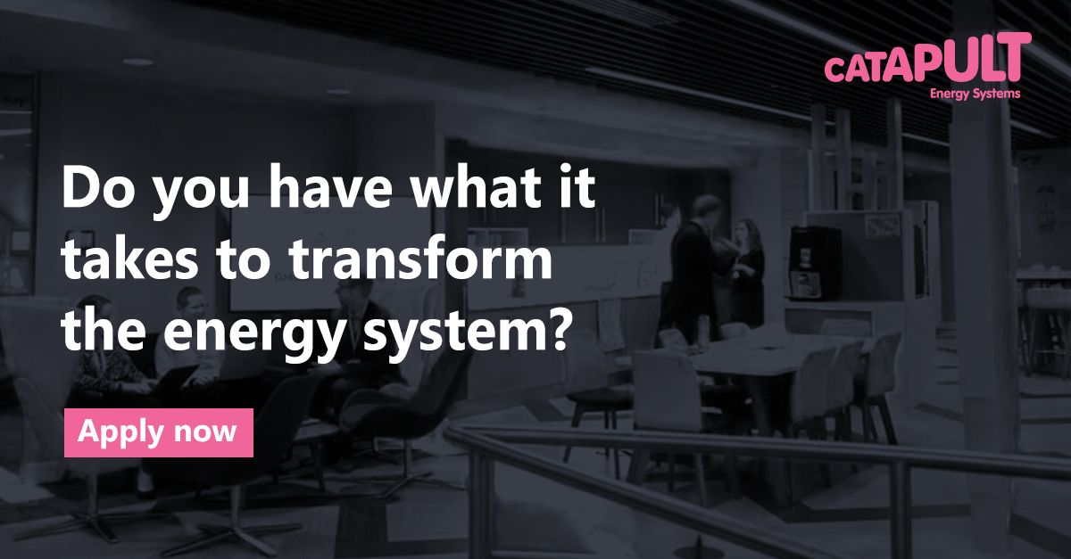 Energy Systems Catapult on LinkedIn: Check out the hottest roles at the ... Energy Systems Catapult on LinkedIn: Check out the hottest roles at the ...