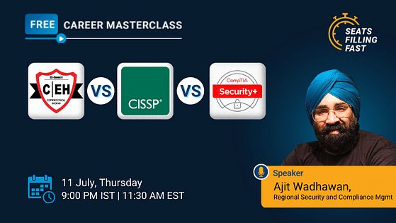Kudos Job! on LinkedIn: Webinar: CEH vs. CISSP vs CompTIA Security+ Kudos Job! on LinkedIn: Webinar: CEH vs. CISSP vs CompTIA Security+