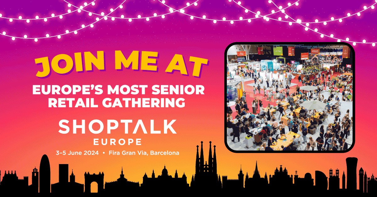 Mike Knowles-Leak on LinkedIn: Shoptalk Europe 2024 Mike Knowles-Leak on LinkedIn: Shoptalk Europe 2024