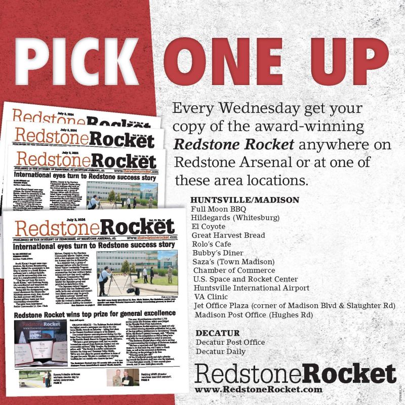 The Redstone Rocket on LinkedIn: #army #redstonearsenal #huntsville # ... The Redstone Rocket on LinkedIn: #army #redstonearsenal #huntsville # ...