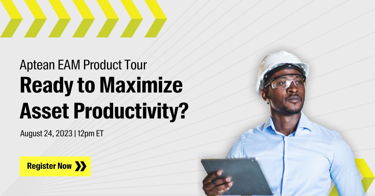 Aptean EAM / Aptean OEE on LinkedIn: Ready to Maximize Asset Productivity? Aptean EAM / Aptean OEE on LinkedIn: Ready to Maximize Asset Productivity?