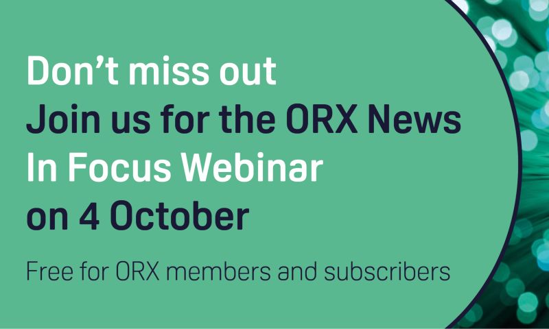 ORX Association on LinkedIn: ORX News In Focus Webinar 2023 | ORX News ORX Association on LinkedIn: ORX News In Focus Webinar 2023 | ORX News