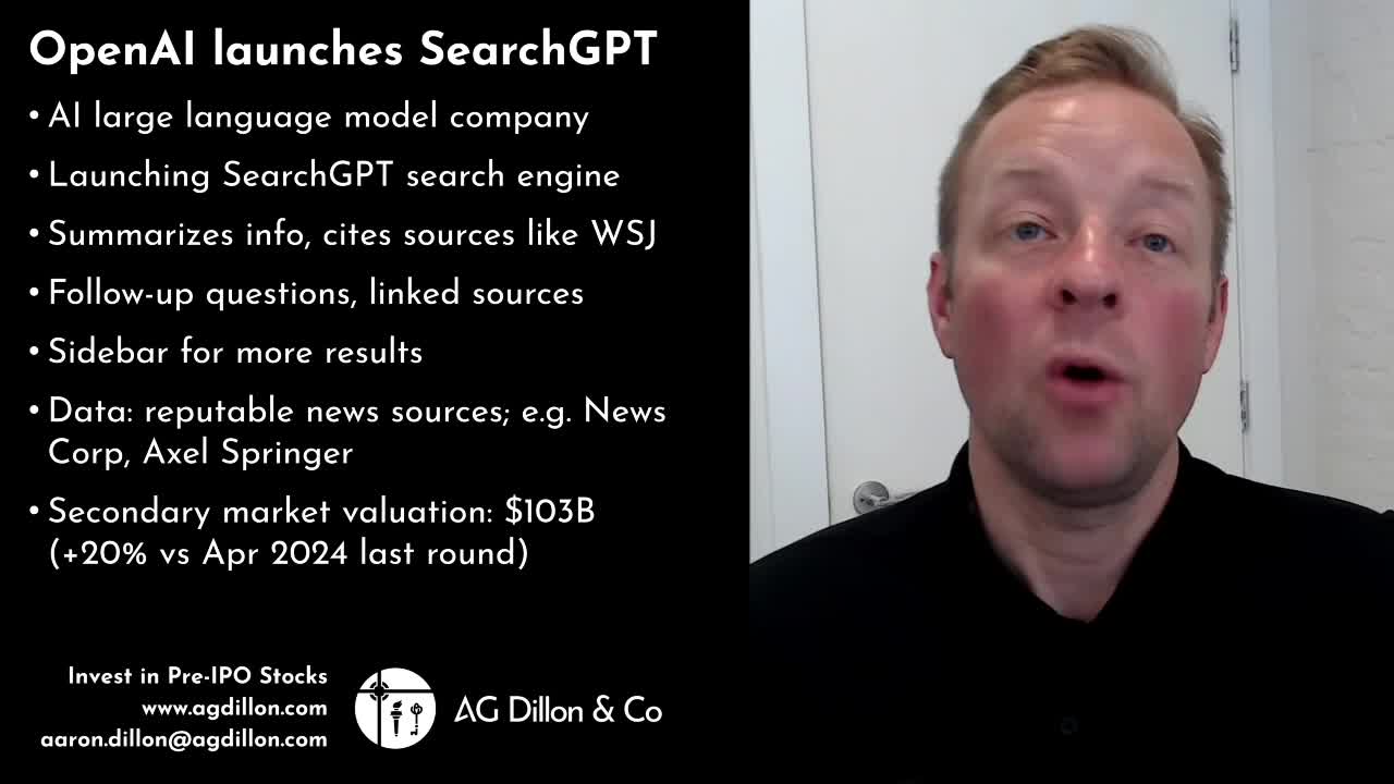 Aaron Dillon on LinkedIn: OpenAI launches SearchGPT | OpenAI Aaron Dillon on LinkedIn: OpenAI launches SearchGPT | OpenAI