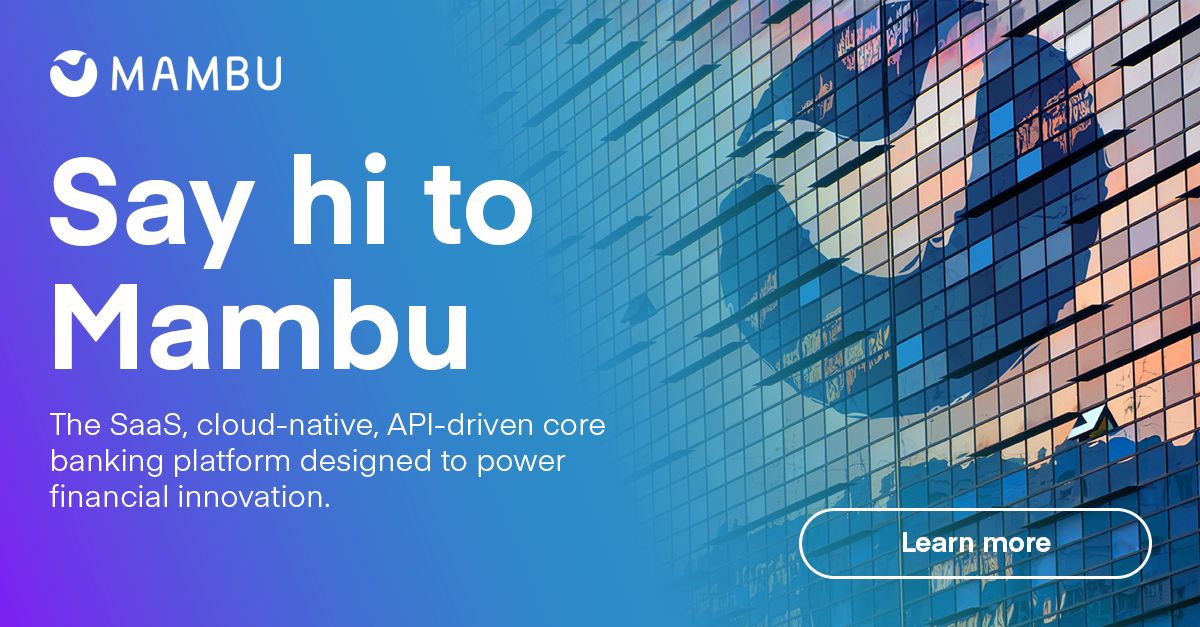Mambu on LinkedIn: SaaS cloud banking platform Mambu on LinkedIn: SaaS cloud banking platform