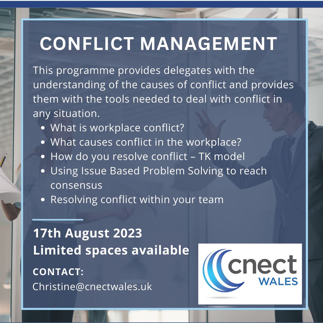 Cnect Wales on LinkedIn: #conflict #management Cnect Wales on LinkedIn: #conflict #management