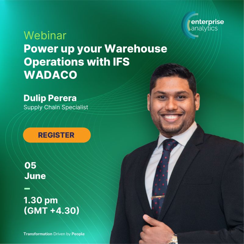 Nadeera Jayasinghe on LinkedIn: #ifs #enterpriseanalytics #wadaco Nadeera Jayasinghe on LinkedIn: #ifs #enterpriseanalytics #wadaco