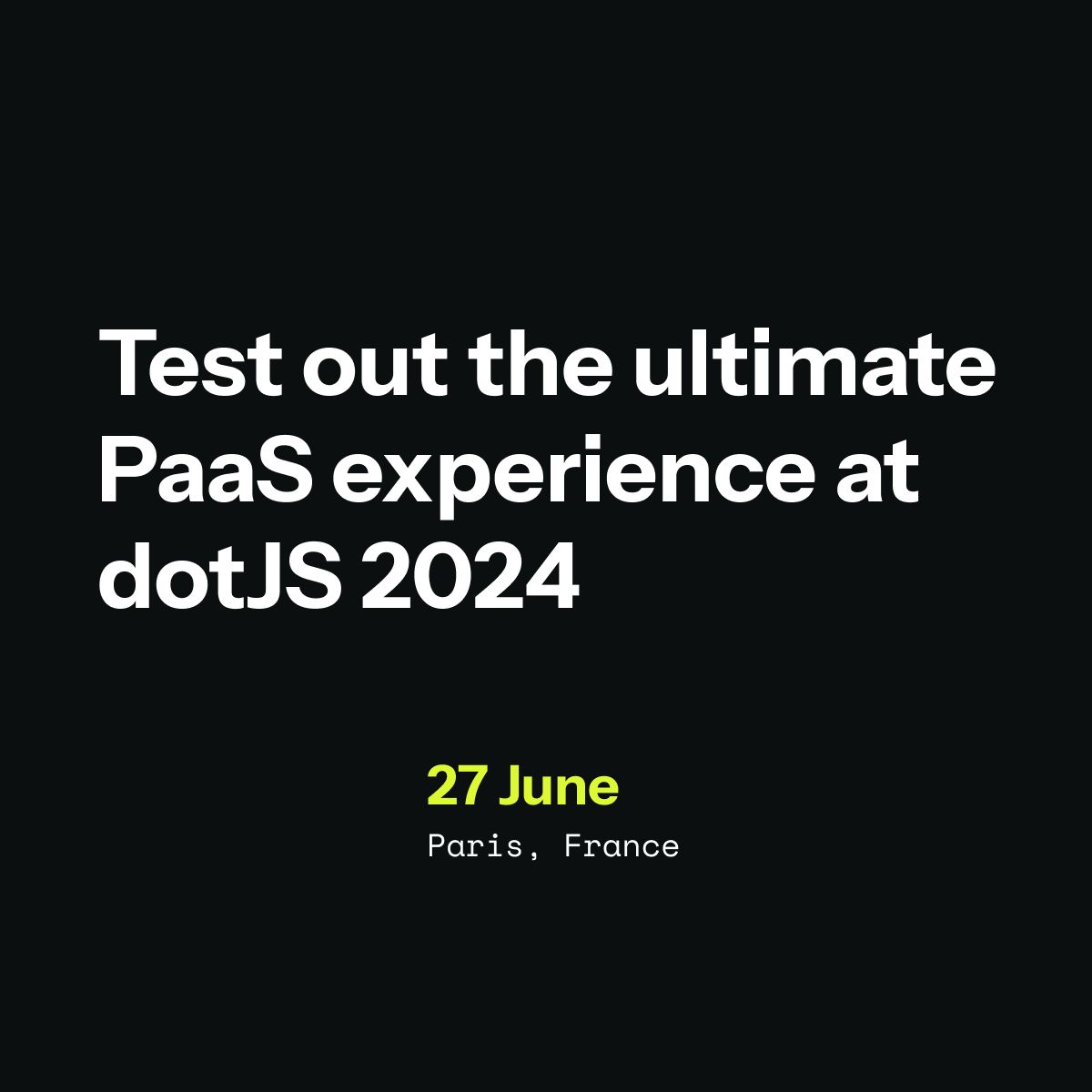 Platform.sh on LinkedIn: #dotjs #dotjs #dotjs #javascript #js #event Platform.sh on LinkedIn: #dotjs #dotjs #dotjs #javascript #js #event
