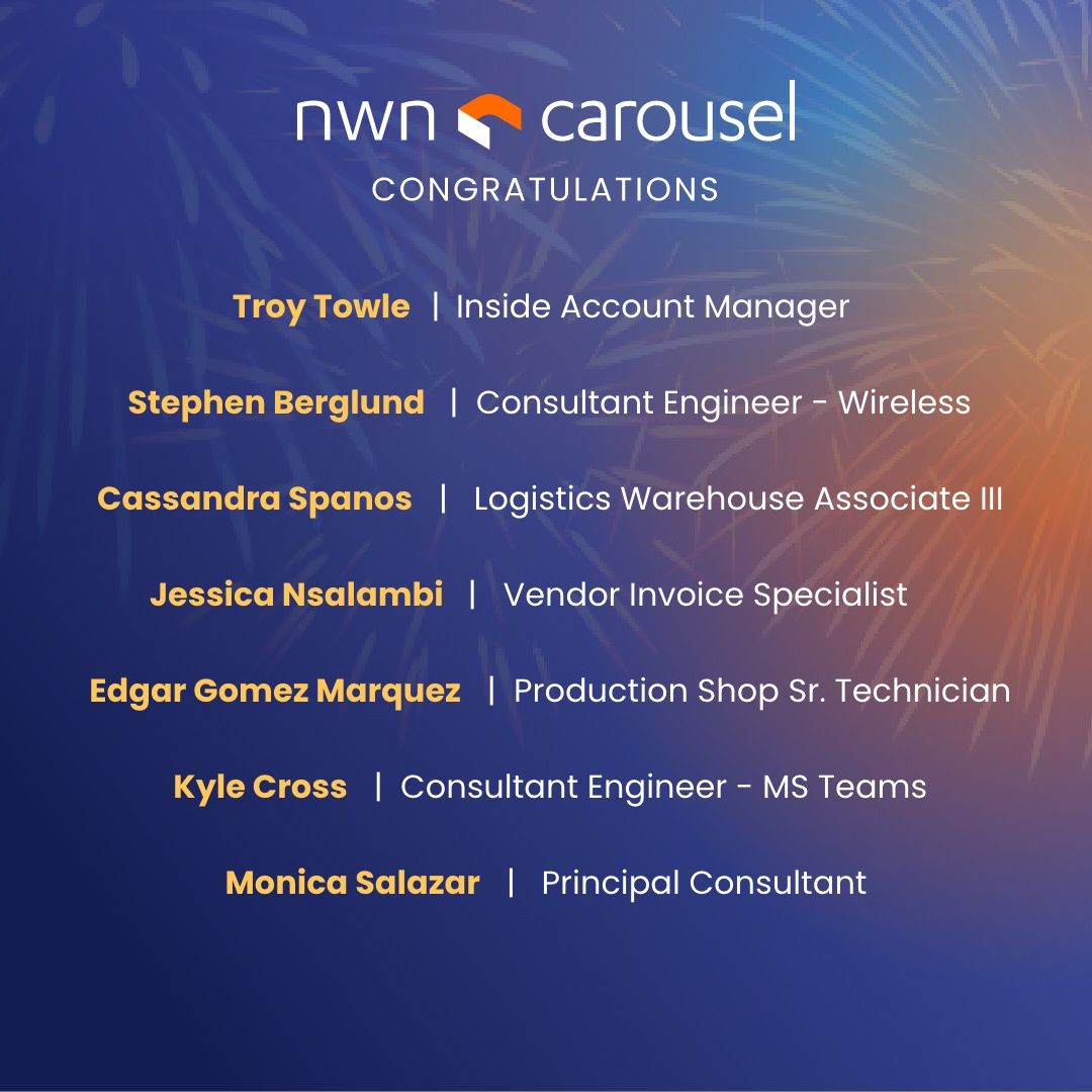 Brandon Hall on LinkedIn: NWN Carousel Careers Brandon Hall on LinkedIn: NWN Carousel Careers