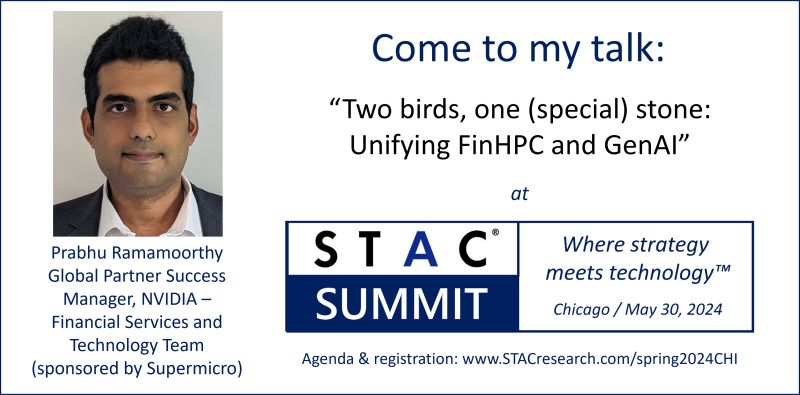 Rob Brumwell on LinkedIn: #hpc #generativeai #financialservices Rob Brumwell on LinkedIn: #hpc #generativeai #financialservices