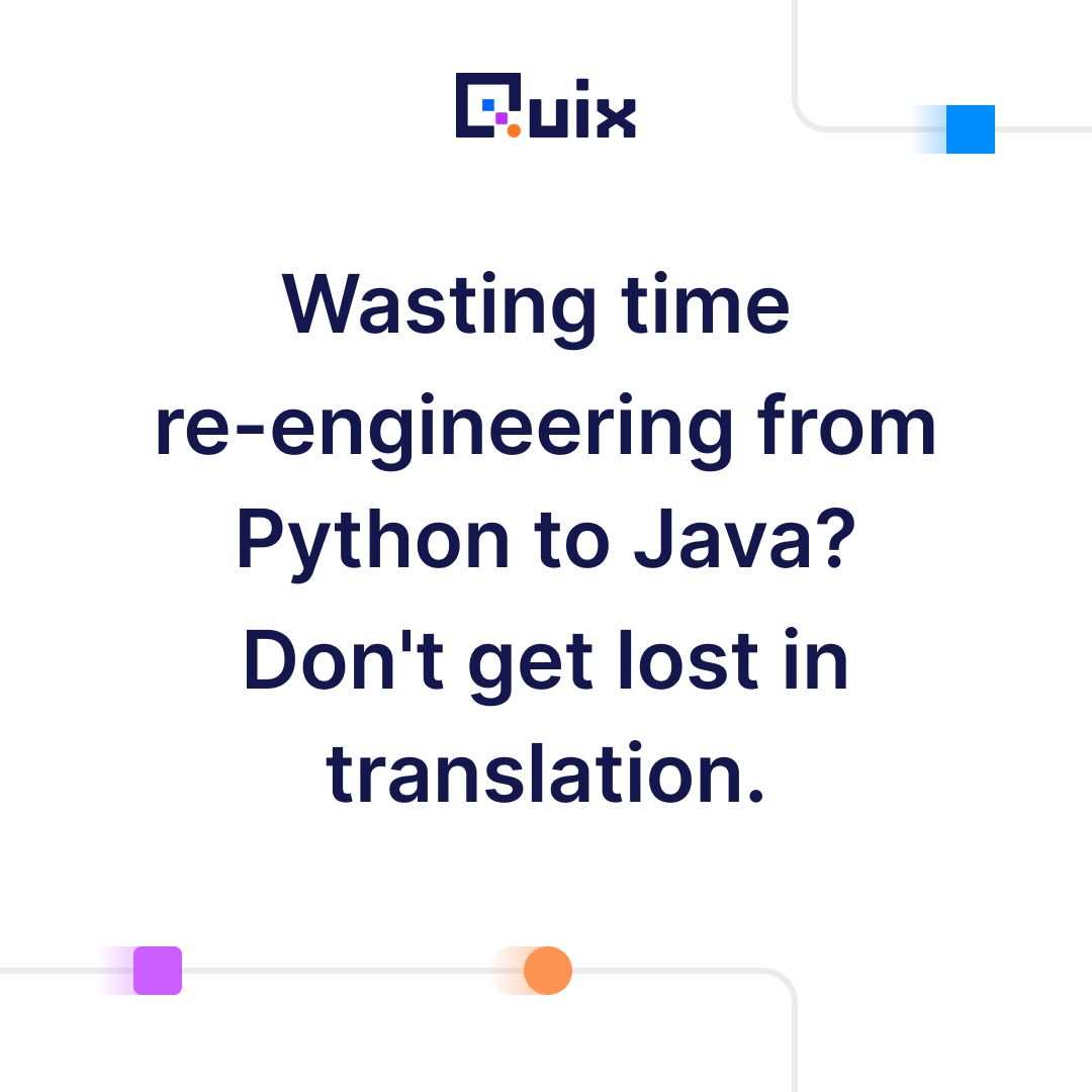 Quix on LinkedIn: Python stream processing made simple | Quix Quix on LinkedIn: Python stream processing made simple | Quix