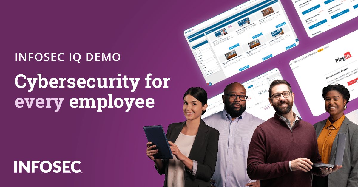 Infosec on LinkedIn: Infosec IQ demo: Cybersecurity for every employee ... Infosec on LinkedIn: Infosec IQ demo: Cybersecurity for every employee ...