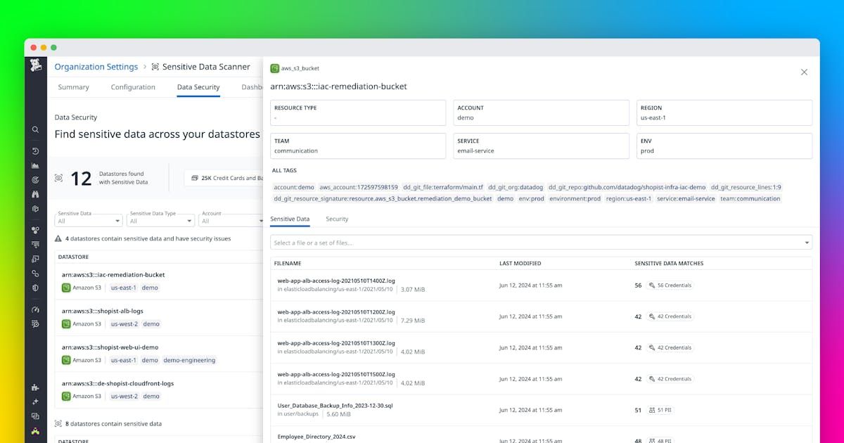 Datadog on LinkedIn: Discover sensitive data in your cloud data stores ... Datadog on LinkedIn: Discover sensitive data in your cloud data stores ...