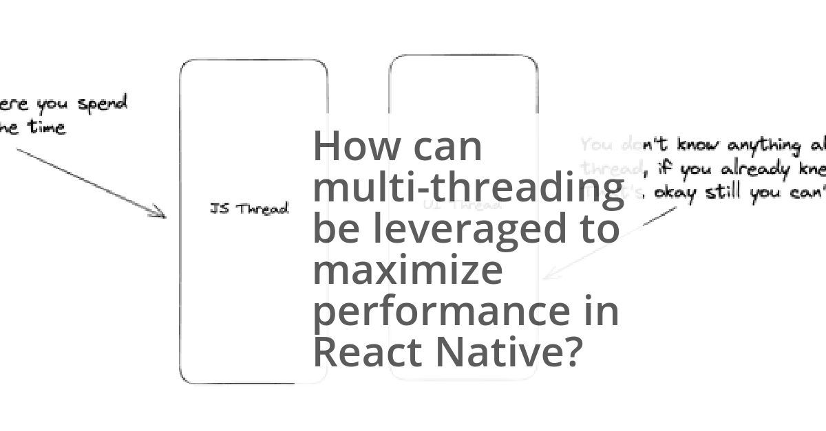 React Jobs on LinkedIn: React Native is Multi Threaded React Jobs on LinkedIn: React Native is Multi Threaded