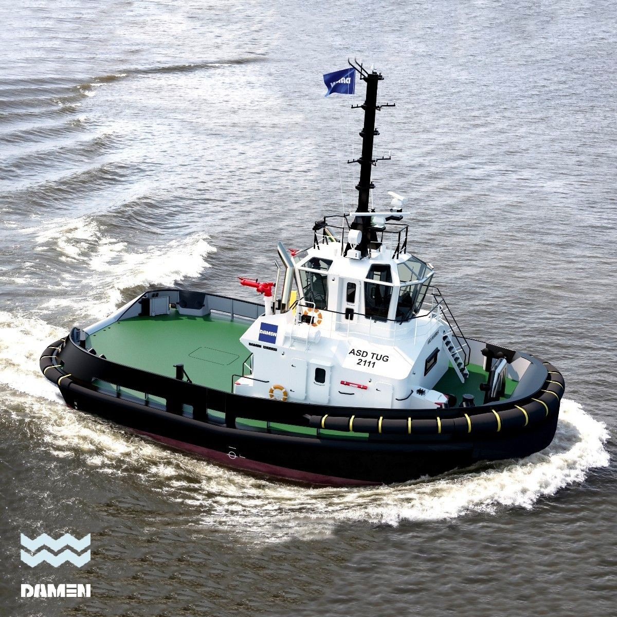 Hans A Tompot on LinkedIn: Damen ASD Tug 2111 Hans A Tompot on LinkedIn: Damen ASD Tug 2111