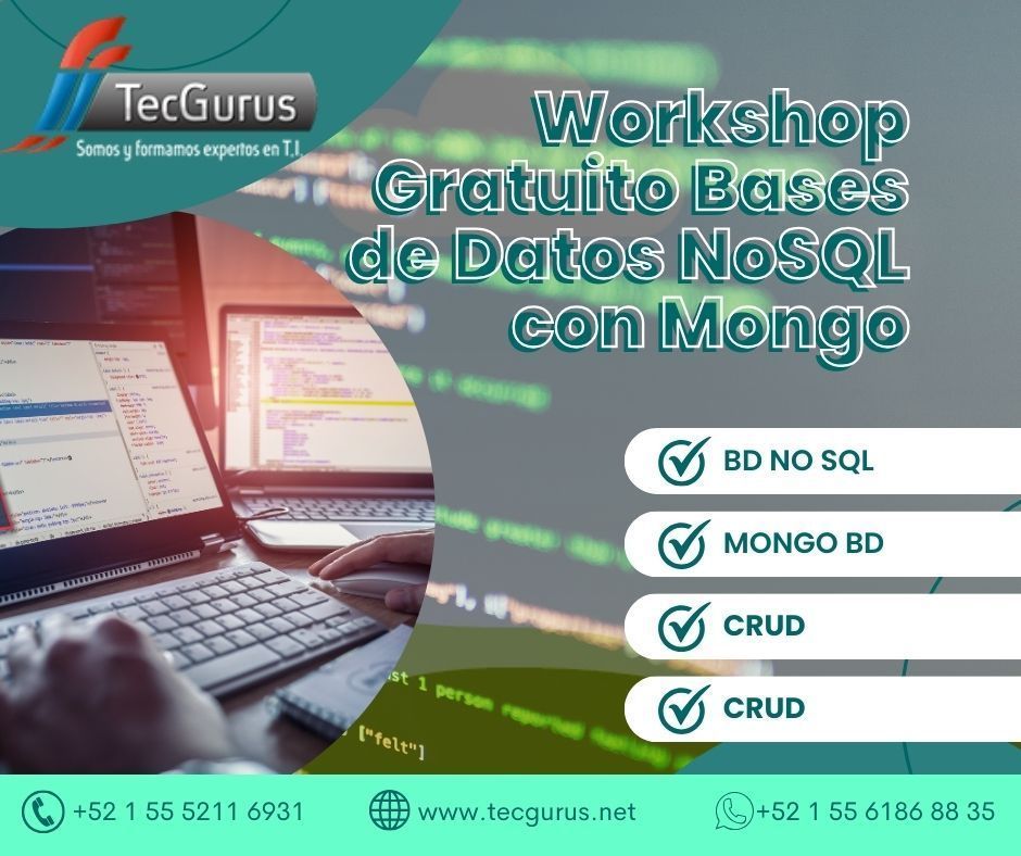 Tec Gurus en LinkedIn: Aprende bases de datos no relacionales con uno ... Tec Gurus en LinkedIn: Aprende bases de datos no relacionales con uno ...