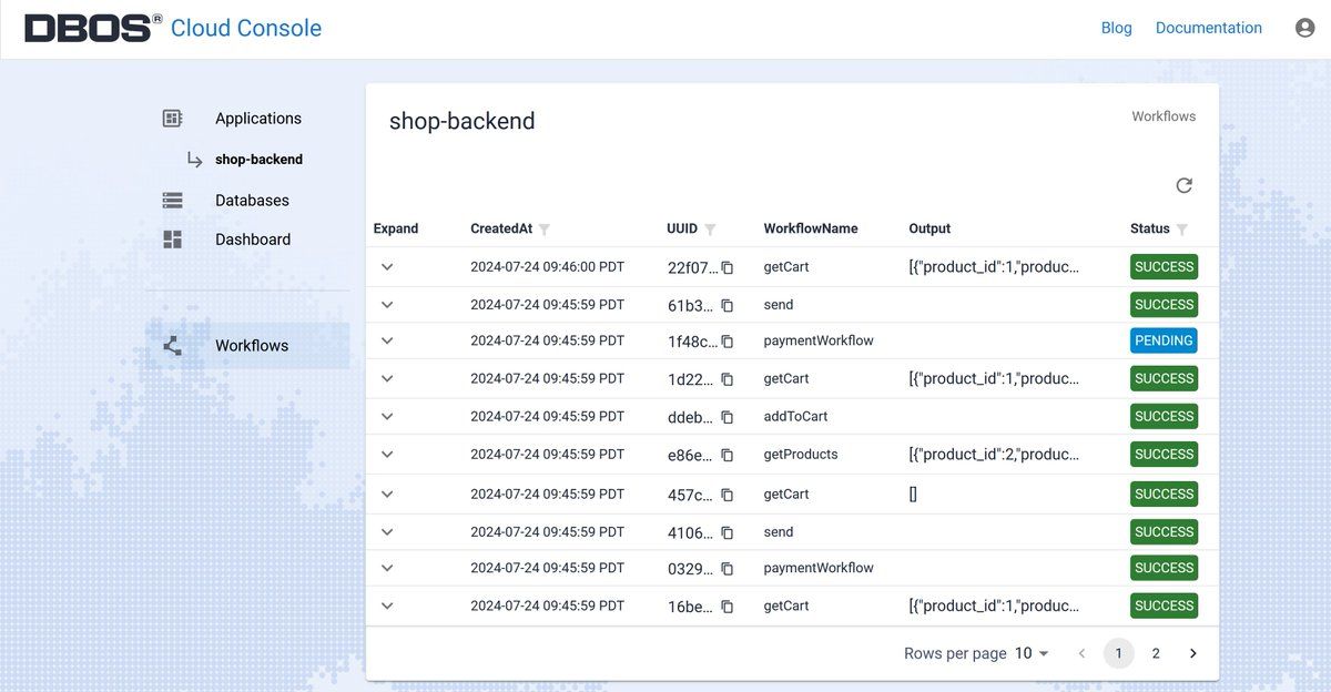 DBOS, Inc. on LinkedIn: DBOS Cloud DBOS, Inc. on LinkedIn: DBOS Cloud