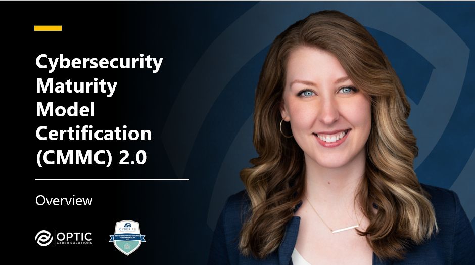 Kelly Hood on LinkedIn: #cmmc #fci #cui #opticcyber Kelly Hood on LinkedIn: #cmmc #fci #cui #opticcyber