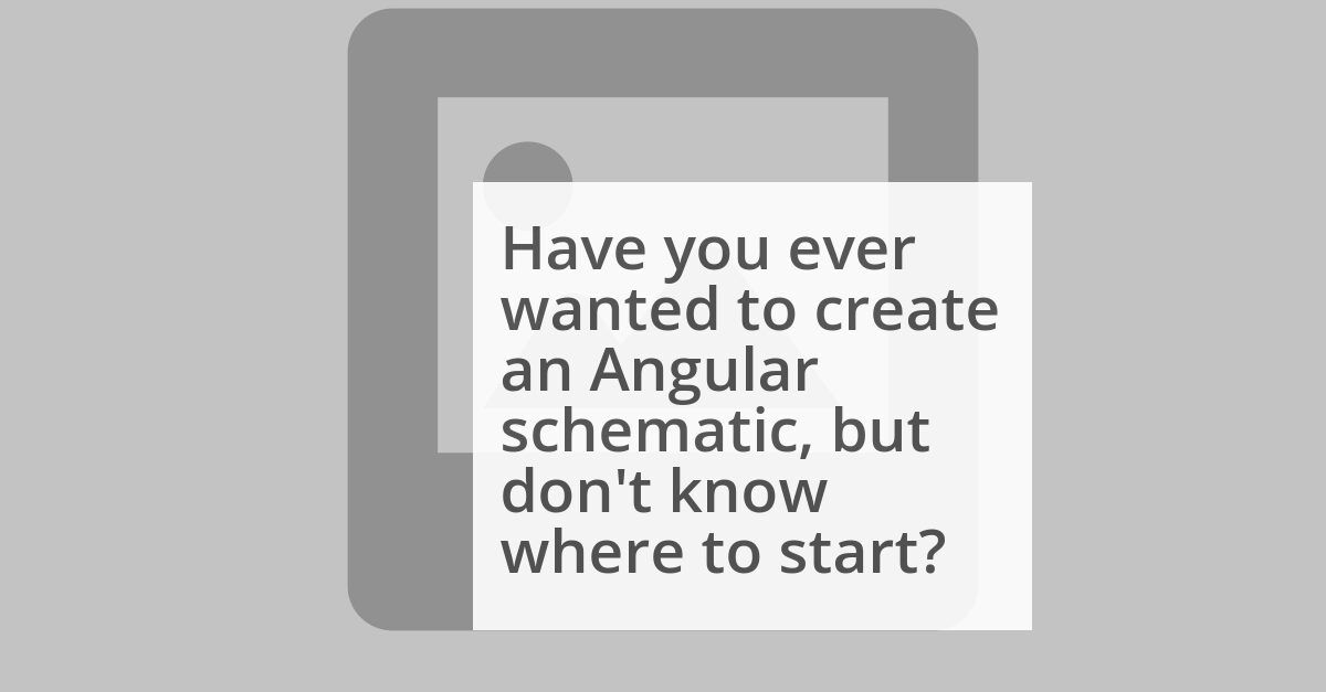 Angular Jobs on LinkedIn: Pragmatic Angular Schematics Angular Jobs on LinkedIn: Pragmatic Angular Schematics