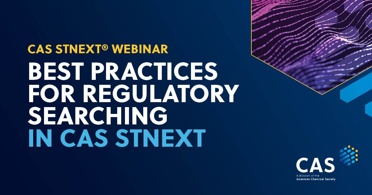 CAS on LinkedIn: CAS STNext® Webinar Harnessing CAS STNext for ... CAS on LinkedIn: CAS STNext® Webinar Harnessing CAS STNext for ...