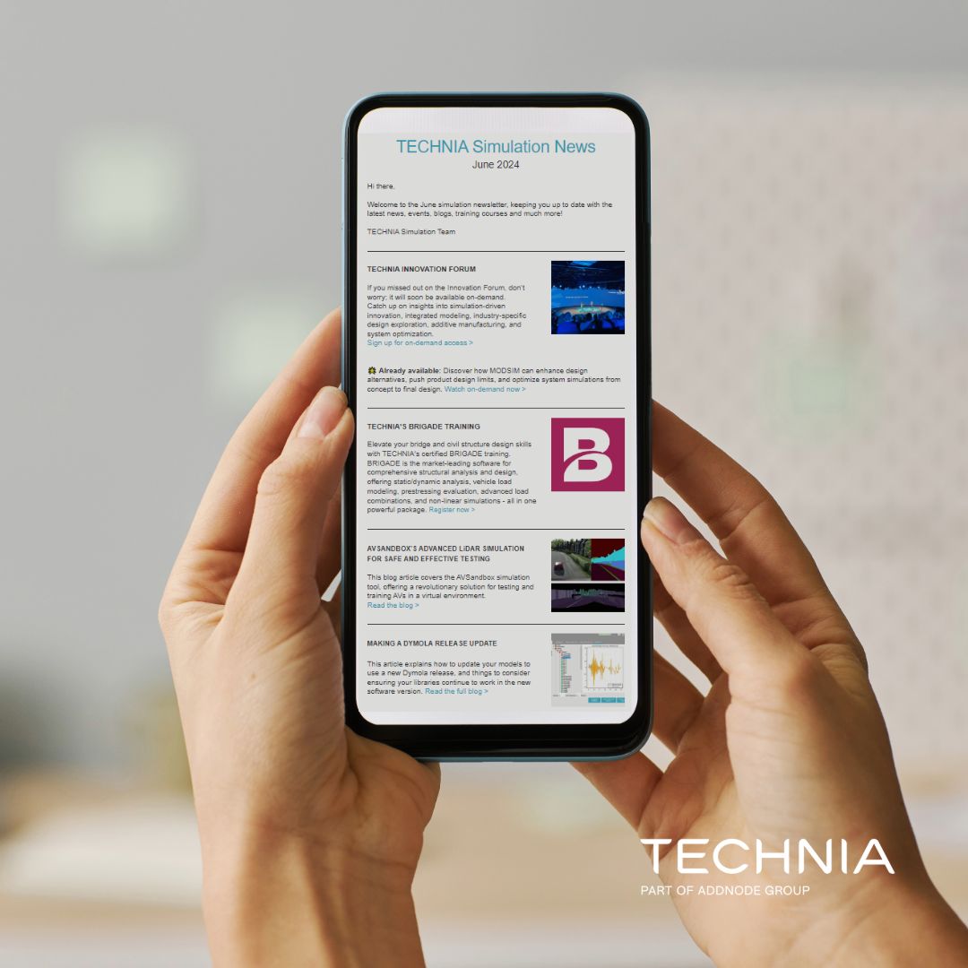 TECHNIA Simulation on LinkedIn: 📢 Read the latest release of the ... TECHNIA Simulation on LinkedIn: 📢 Read the latest release of the ...