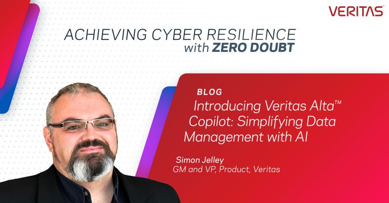 David Maybaum on LinkedIn: Introducing Veritas Alta™ Copilot ... David Maybaum on LinkedIn: Introducing Veritas Alta™ Copilot ...