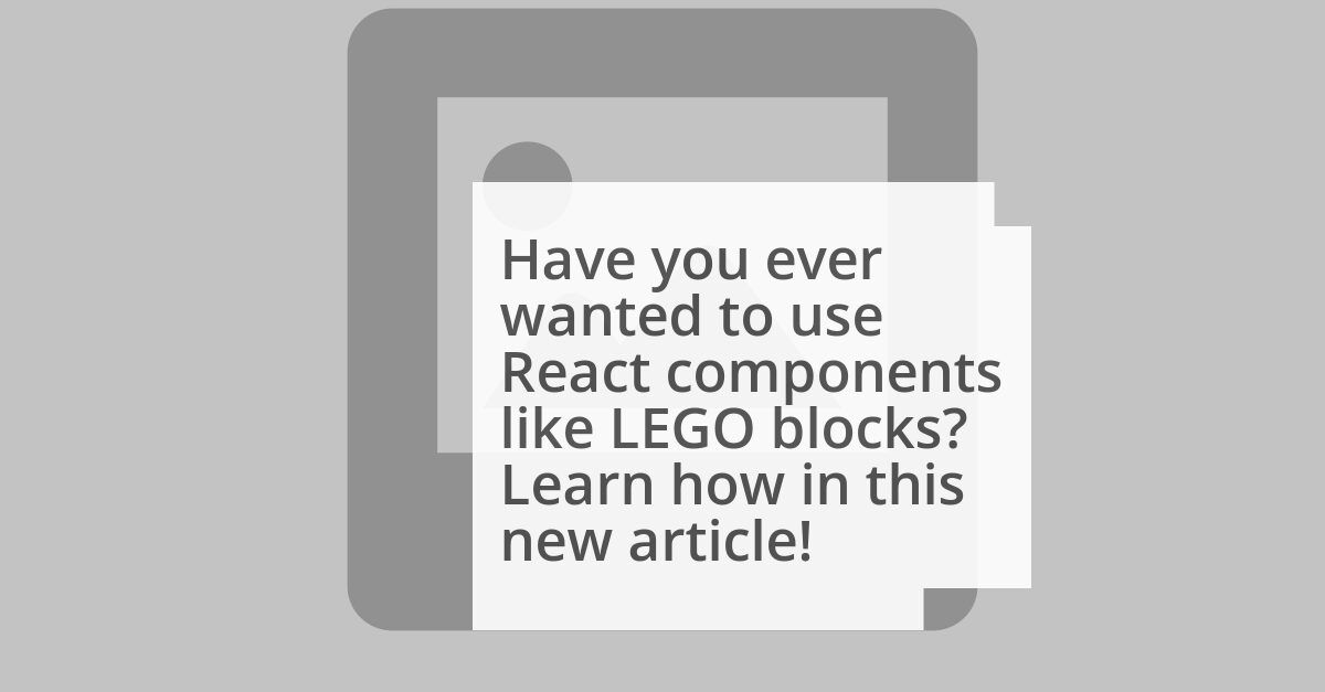 React Jobs on LinkedIn: React Like LEGO React Jobs on LinkedIn: React Like LEGO