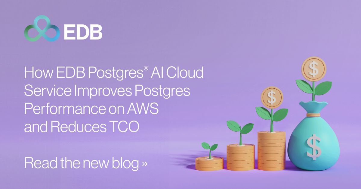 EDB on LinkedIn: #postgres #aws #postgresql #justsolveitwithpostgres # ... EDB on LinkedIn: #postgres #aws #postgresql #justsolveitwithpostgres # ...