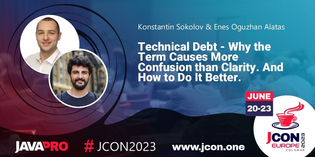 JAVAPRO on LinkedIn: #jcon2023 #devops #technicaldebt JAVAPRO on LinkedIn: #jcon2023 #devops #technicaldebt
