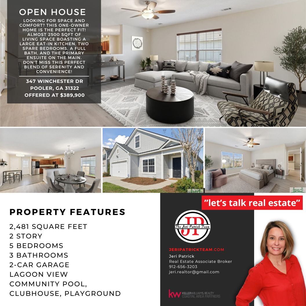 Jeri Patrick on LinkedIn: #openhouse #jeripatrick #jpteam #poolerga # ... Jeri Patrick on LinkedIn: #openhouse #jeripatrick #jpteam #poolerga # ...