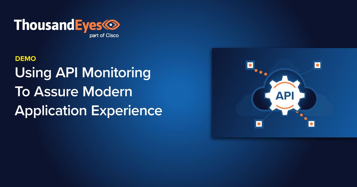 Learn about ThousandEyes API test type | Sanjay Jagadeesh posted on the ... Learn about ThousandEyes API test type | Sanjay Jagadeesh posted on the ...