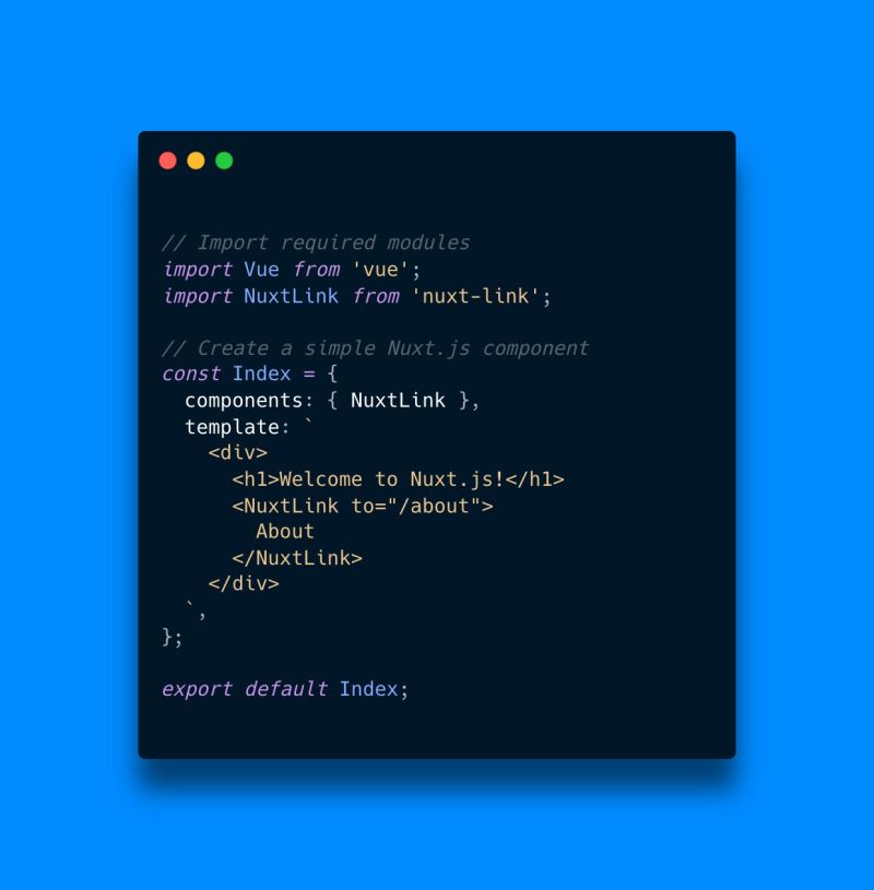 Dmytro Stasyuk on LinkedIn: #nuxtjs #javascripttutorial # ... Dmytro Stasyuk on LinkedIn: #nuxtjs #javascripttutorial # ...