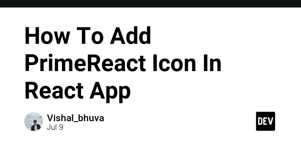 CodingCat.dev on LinkedIn: How To Add PrimeReact Icon In React App CodingCat.dev on LinkedIn: How To Add PrimeReact Icon In React App