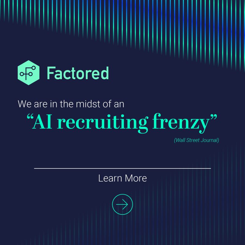Factored on LinkedIn: #ai #datascience #talentacquisition # ... Factored on LinkedIn: #ai #datascience #talentacquisition # ...