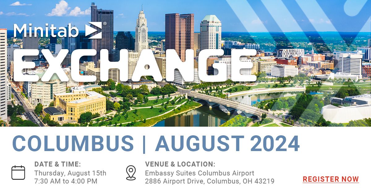 Minitab on LinkedIn: #minitab #minitabexchange #columbus #ohio #event Minitab on LinkedIn: #minitab #minitabexchange #columbus #ohio #event