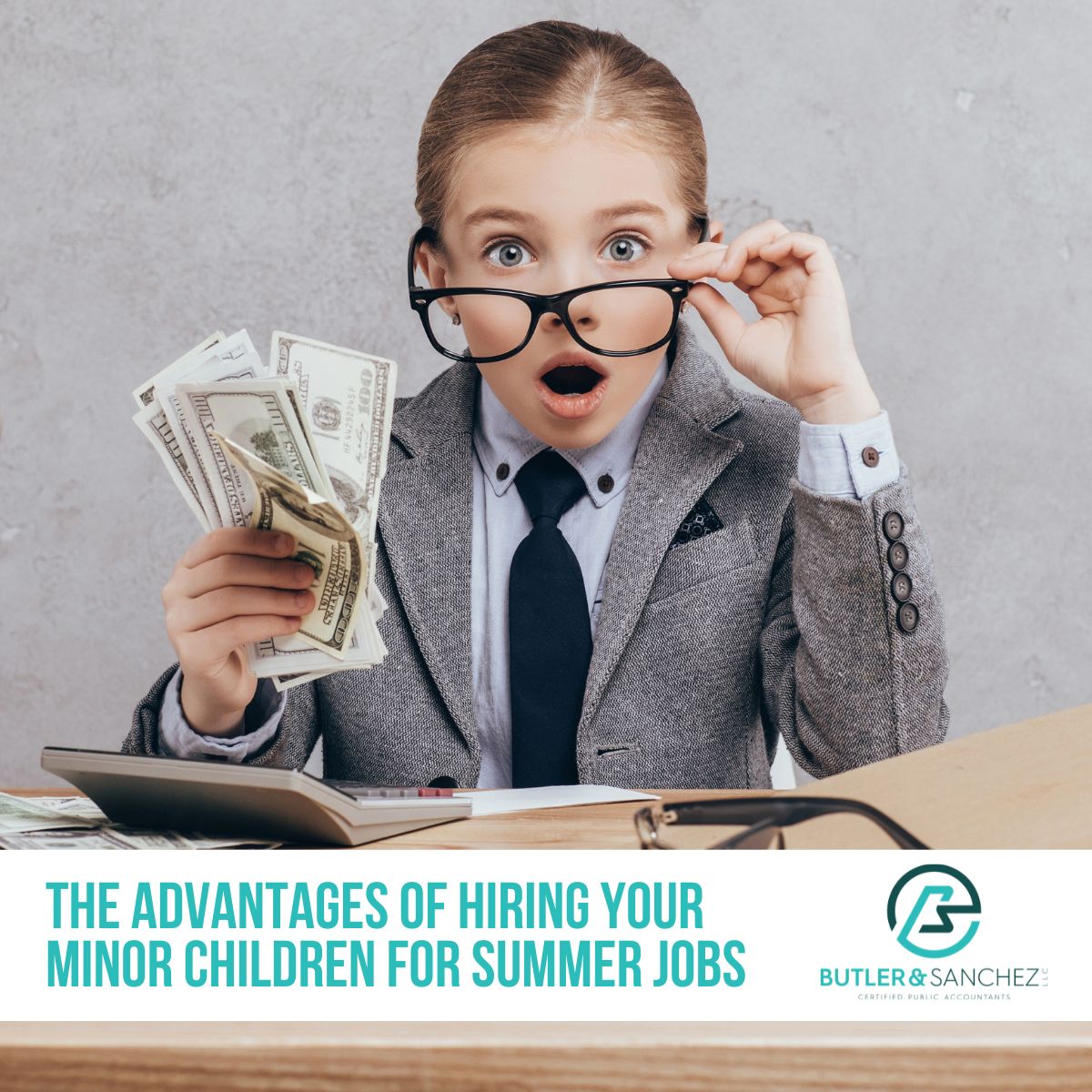 Butler & Sanchez LLC - CPAs on LinkedIn: ☀️ Hiring your children this ... Butler & Sanchez LLC - CPAs on LinkedIn: ☀️ Hiring your children this ...