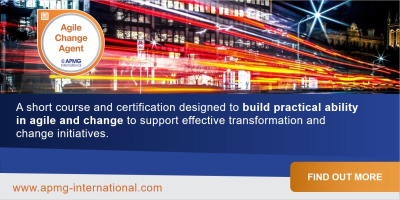 APMG International on LinkedIn: Agile Change Agent course and ... APMG International on LinkedIn: Agile Change Agent course and ...