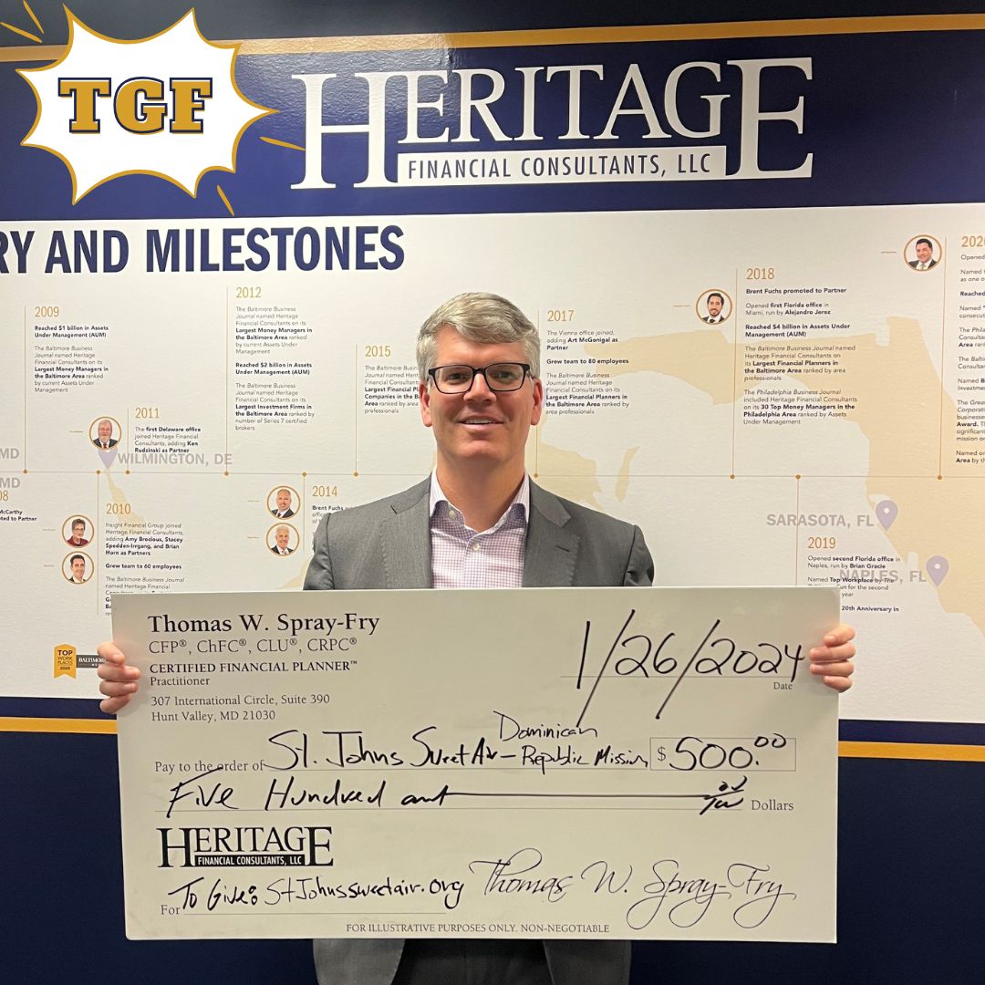 Thomas W. Spray-Fry, CFP®, ChFC®, CLU®, CRPC® on LinkedIn: #givingback ... Thomas W. Spray-Fry, CFP®, ChFC®, CLU®, CRPC® on LinkedIn: #givingback ...