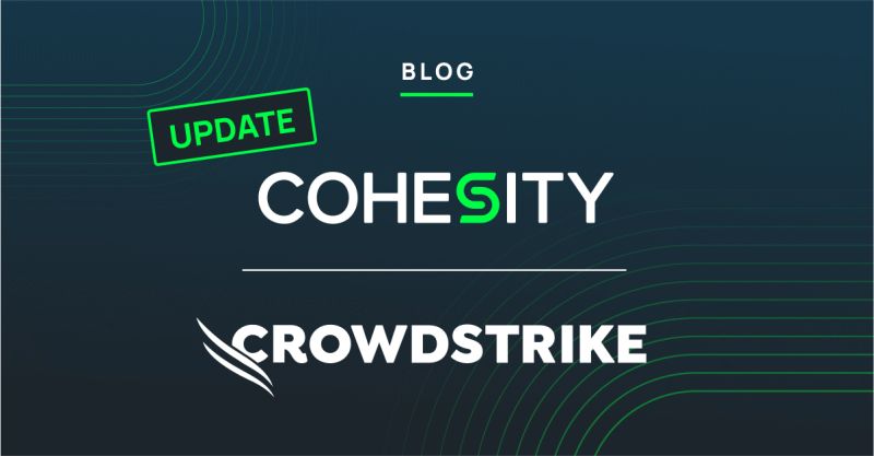 Jason Krapf on LinkedIn: #cohesity #cohesity Jason Krapf on LinkedIn: #cohesity #cohesity