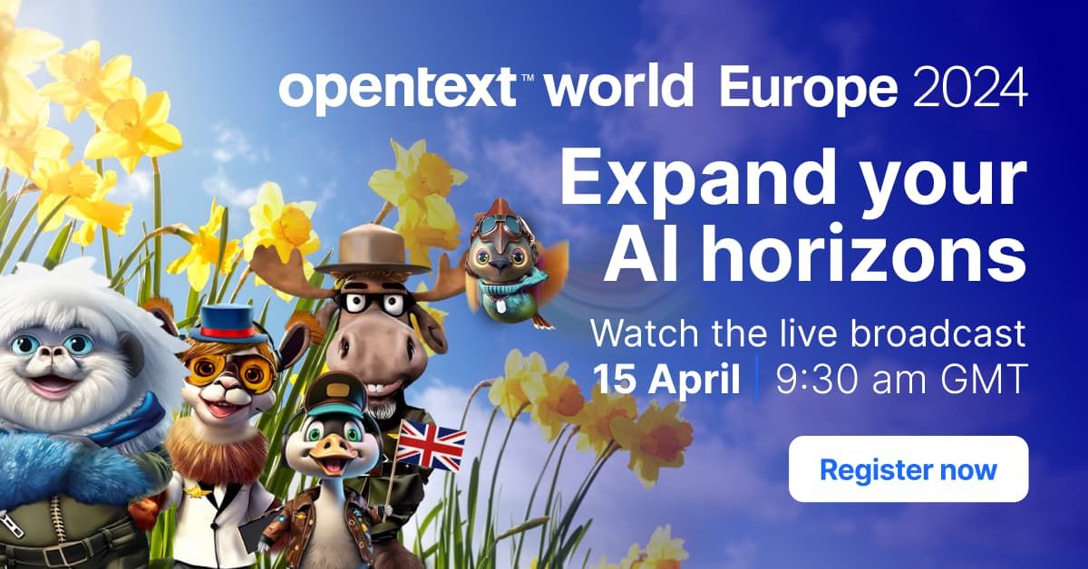 OpenText Cybersecurity on LinkedIn: OpenText World OpenText Cybersecurity on LinkedIn: OpenText World