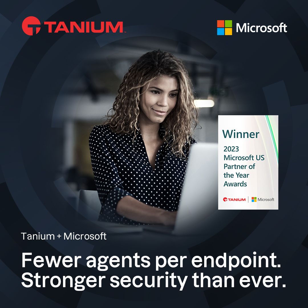 Tanium on LinkedIn: Microsoft Partner Spotlight | Tanium Tanium on LinkedIn: Microsoft Partner Spotlight | Tanium
