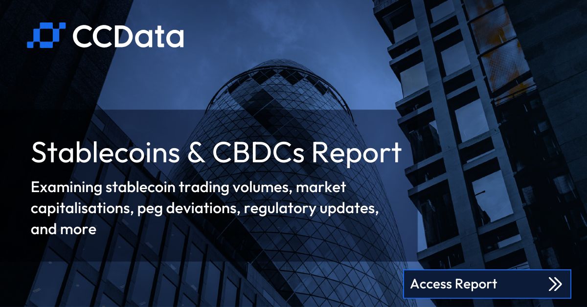 CCData on LinkedIn: Stablecoins & CBDCs Report CCData on LinkedIn: Stablecoins & CBDCs Report