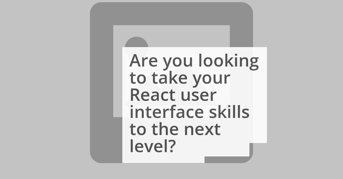 React Jobs on LinkedIn: Mastering React: Take Your UI to the Next Level React Jobs on LinkedIn: Mastering React: Take Your UI to the Next Level
