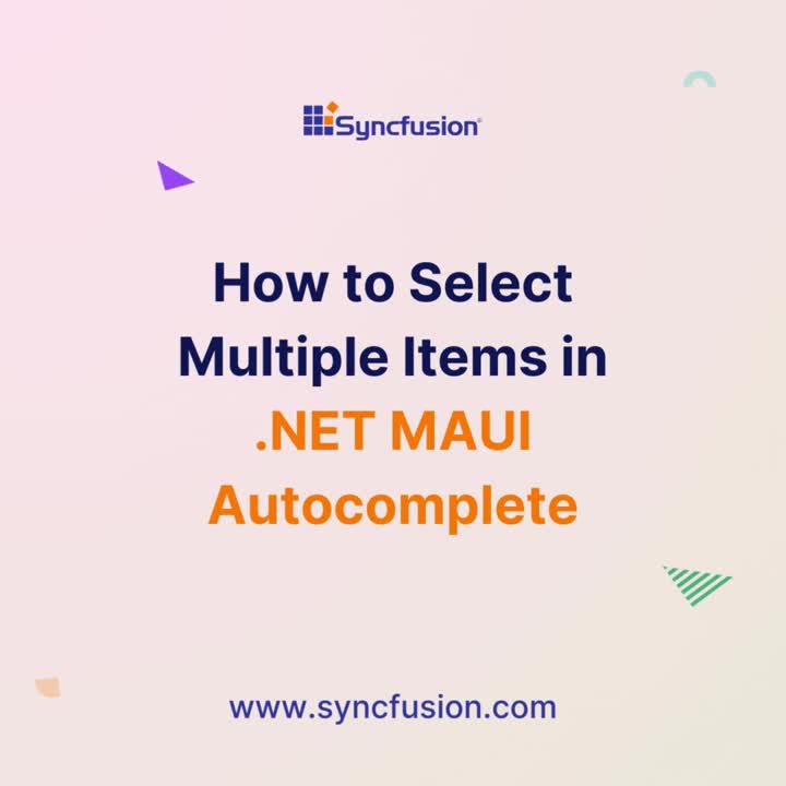 Syncfusion on LinkedIn: #maui #autocomplete #dropdowns #dotnetmaui # ... Syncfusion on LinkedIn: #maui #autocomplete #dropdowns #dotnetmaui # ...