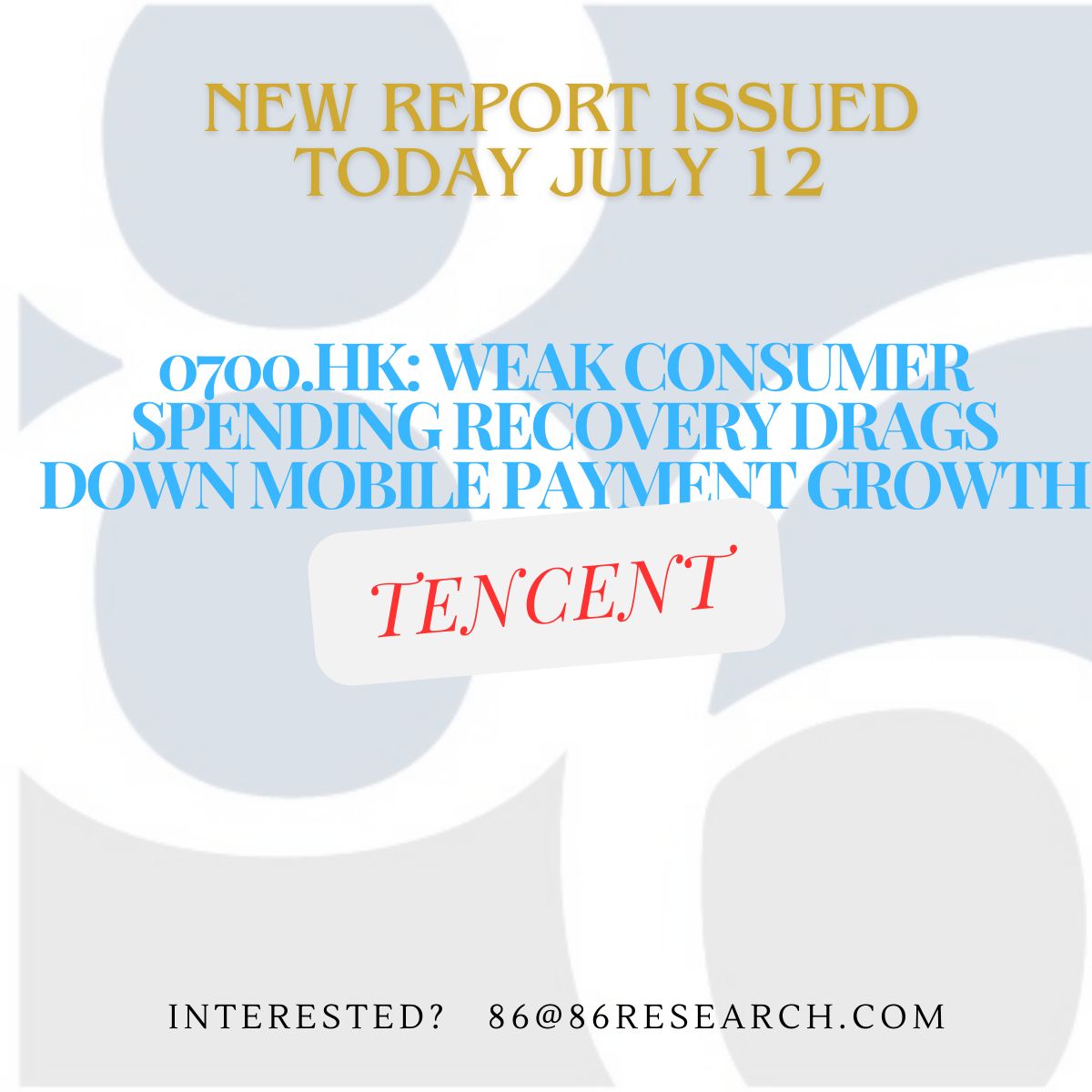 86Research on LinkedIn: TENCENT 86Research on LinkedIn: TENCENT