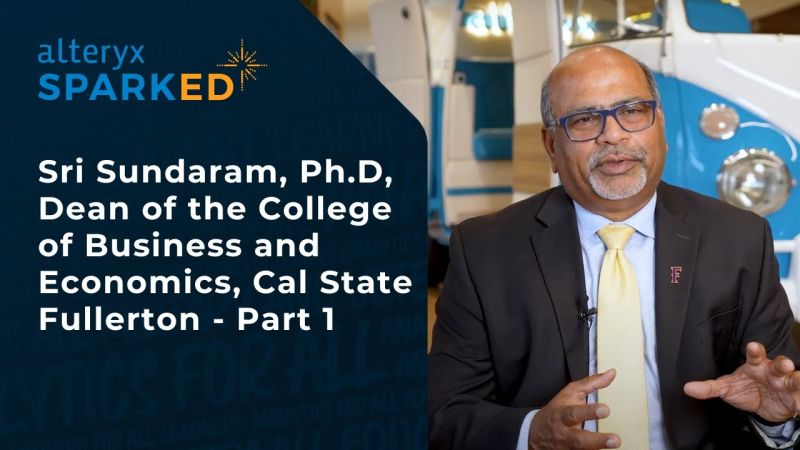 Alteryx on LinkedIn: Sri Sundaram, Ph.D, Dean of the College of ... Alteryx on LinkedIn: Sri Sundaram, Ph.D, Dean of the College of ...